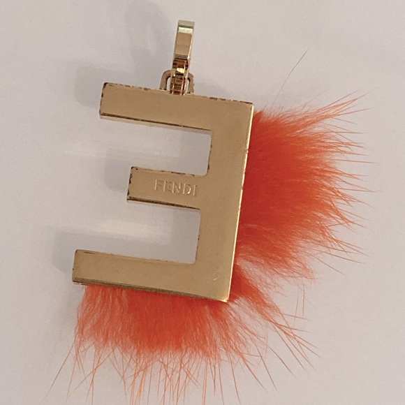 Fendi | Accessories | Fendi Abclick E Bag Charm Mink Fur Trim | Poshmark
